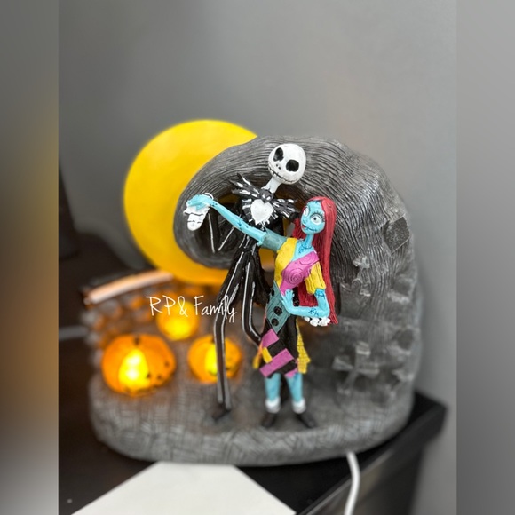 Disney | Accents | Nightmare Before Christmas Light Up Scene Vhtf ...